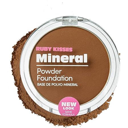 Amazon.com : Ruby Kisses Cream Foundation 3D Face Creator 2-Color ...