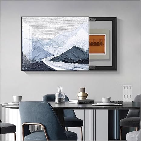 Amazon.com: Hide Vertical Electric Meter Decorative Cover, Home Office ...