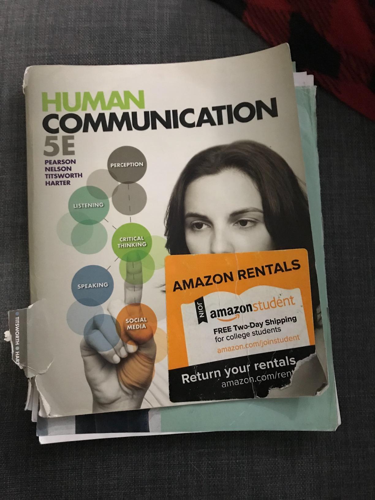 Human Communication: 9780078036873: Speech Books @ Amazon.com