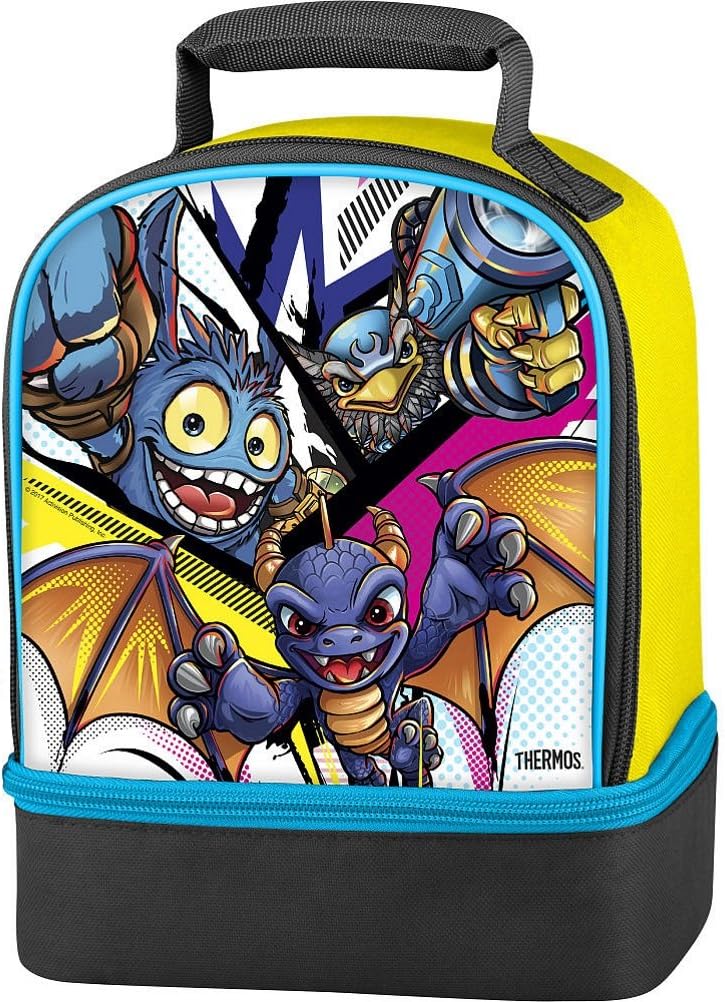 Amazon.com: Skylanders Dual Compartment Insulated Lunch Box: Home & Kitchen