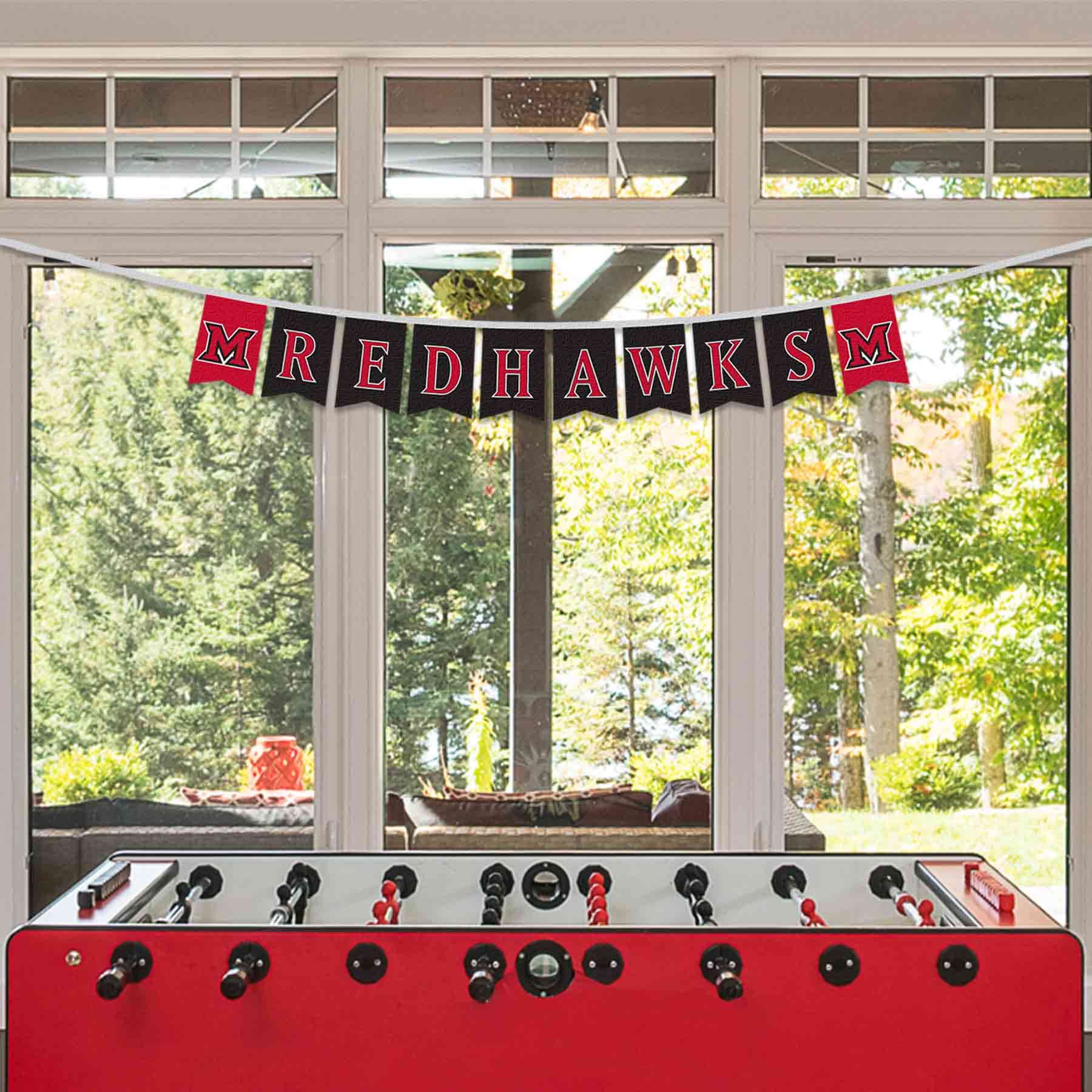 Miami Redhawks Flags Pennants