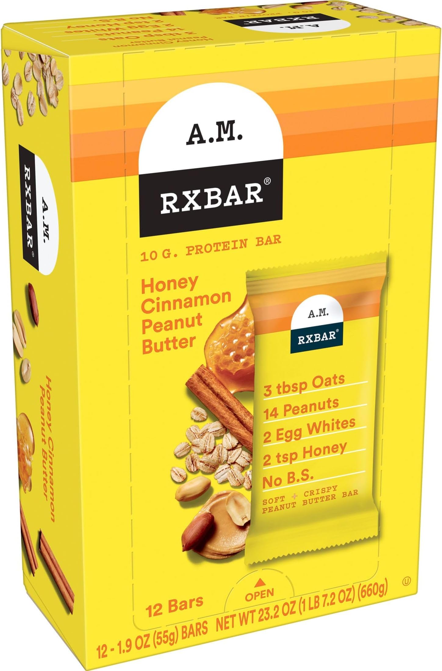 Amazon.com: Over Easy Mini Granola Breakfast Bars - Best Protein for ...