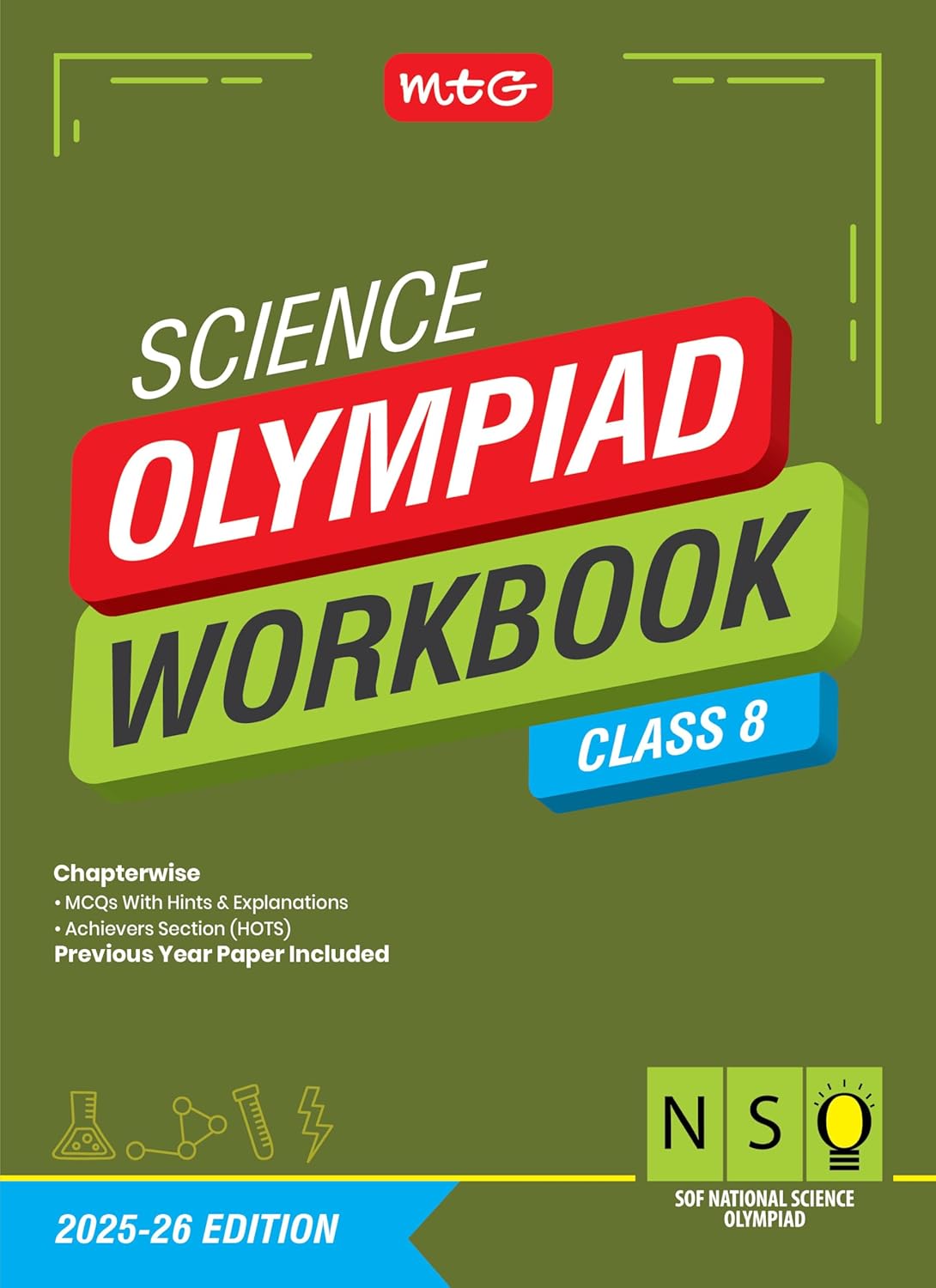 MTG National Science Olympiad (NSO) Workbook Class 8 - Chapterwise ...