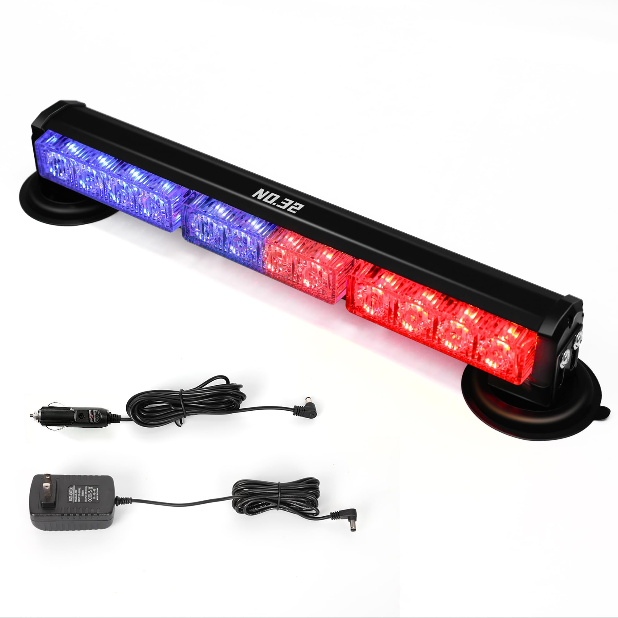 Led Strobe Warning Lights Grill Mount Flashing Strobe Light Emergency