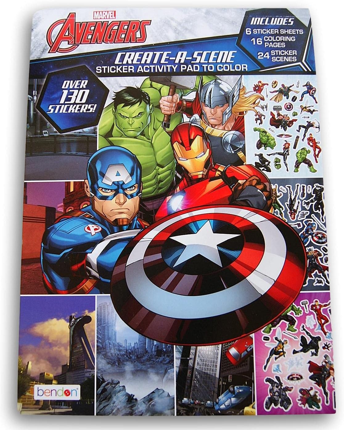 Amazon.com: Make a Face Sticker Books for Kids Toddlers - Set of 3 ...