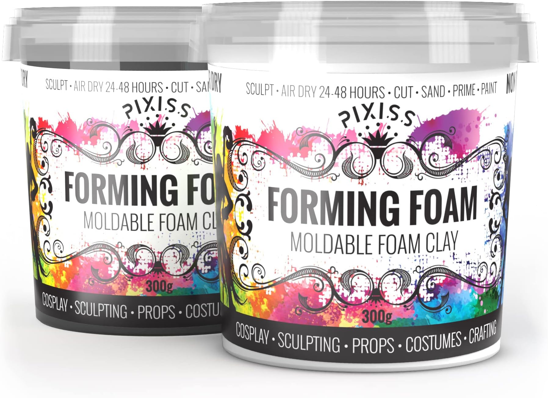 Amazon.com: 500g Cosplay Foam Clay,Lightweight Sculpting Foam, Air Dry ...