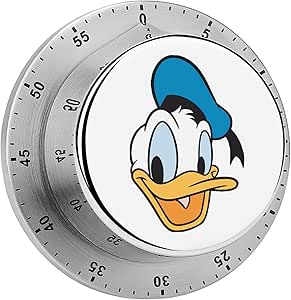 Amazon.co.jp: Donald Duck Kitchen Timer, Dial Timer, Mechanical Timer ...