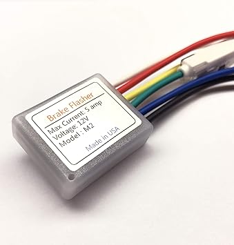 Amazon.com: Vehicle Brake Light Flasher Module. Safety Flash Light ...