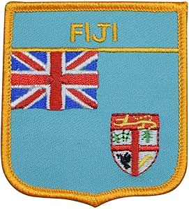 Amazon.com: Fiji Embroidered Applique Patch - Melanesia, Oceania, Archipelago, Viti Levu, SUVA 2 ...