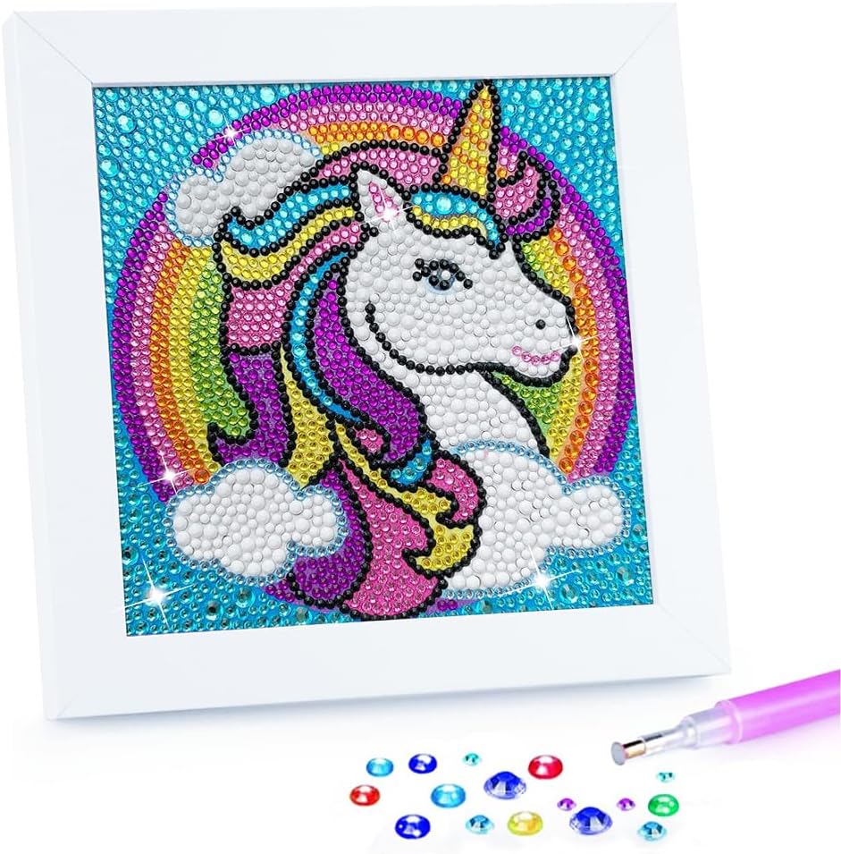 FunClub Diamond Painting Kits for Kids Arts and Crafts for Kids Diamond ...