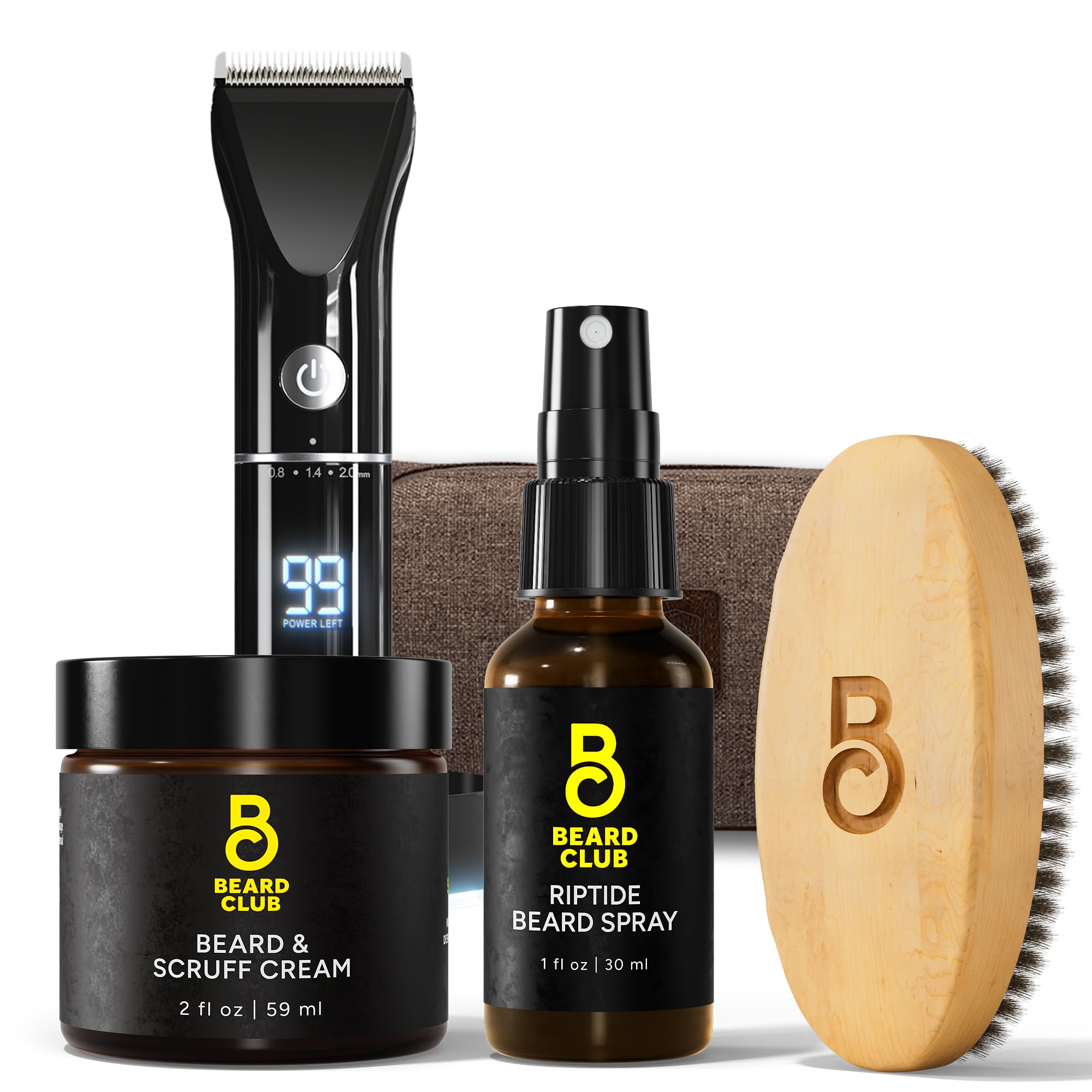 Amazon.com: Beard Club PT45 Beard Trimmer for Men - Electric Cordless ...