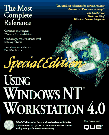 Using Windows Nt Worskstation 4.0: Paul Sanna: 9780789706737: Amazon ...