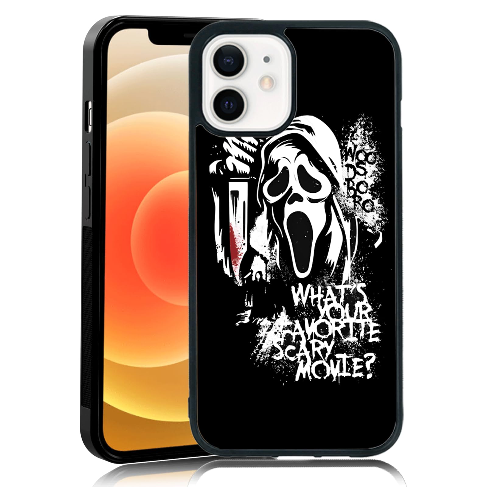 Amazon.com: MMYAJT Favorite Scary Phone Case Compatible with iPhone 12/ ...