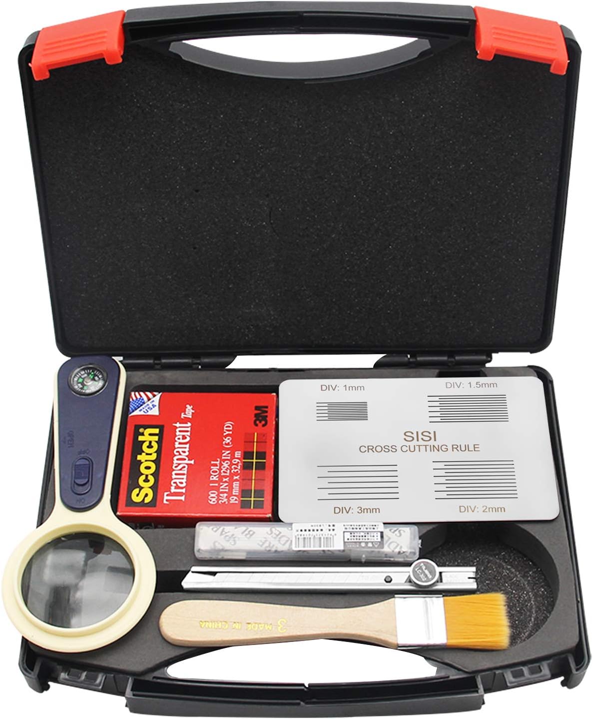 CGOLDENWALL Cross Cutting Rule cross cut guide Adhesion Tester cross ...