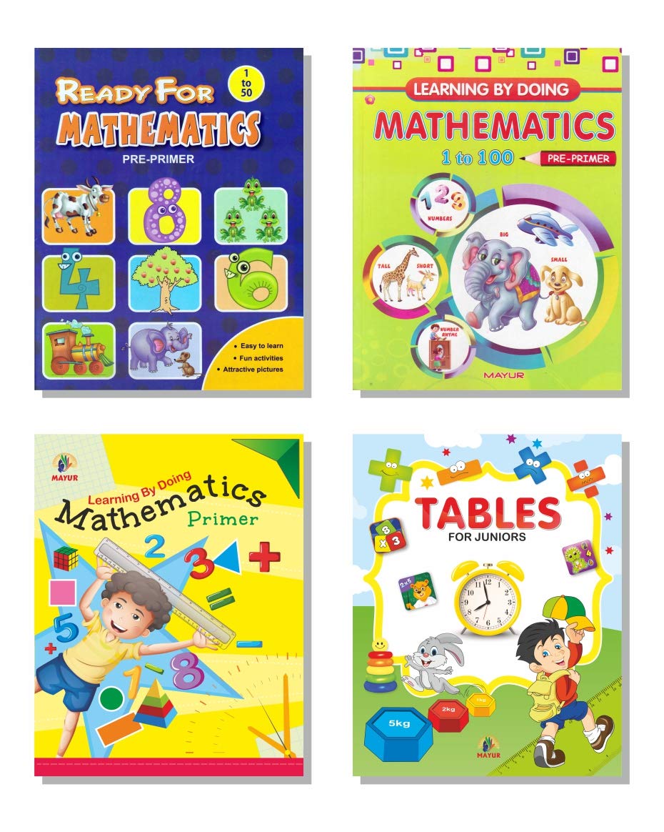 Counting 1-50 book Counting 1-100 book Addition Subtraction book Tables ...