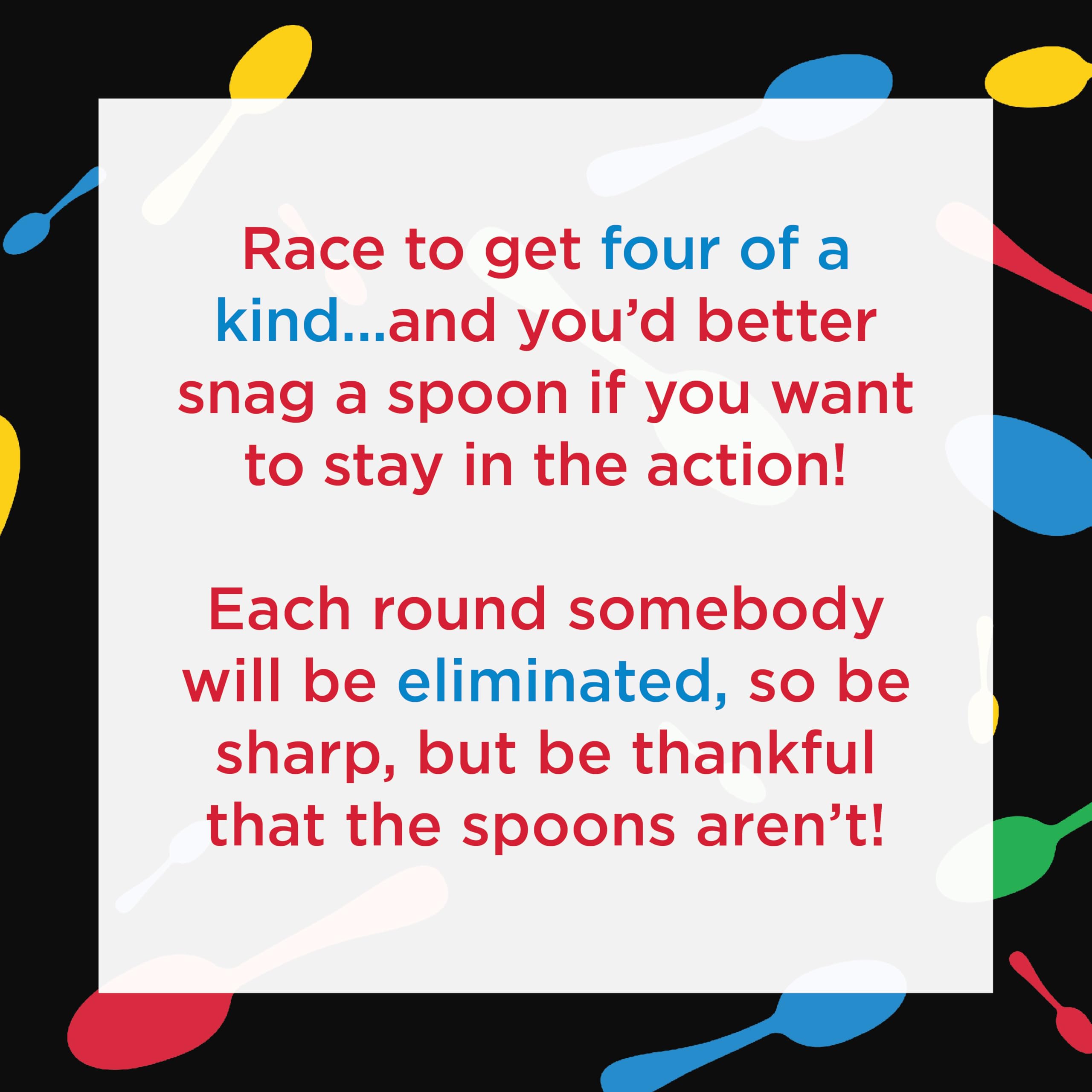 Snapklik.com : Giant Spoons,Card Games For Kids - Spoons Game,Deck Of ...