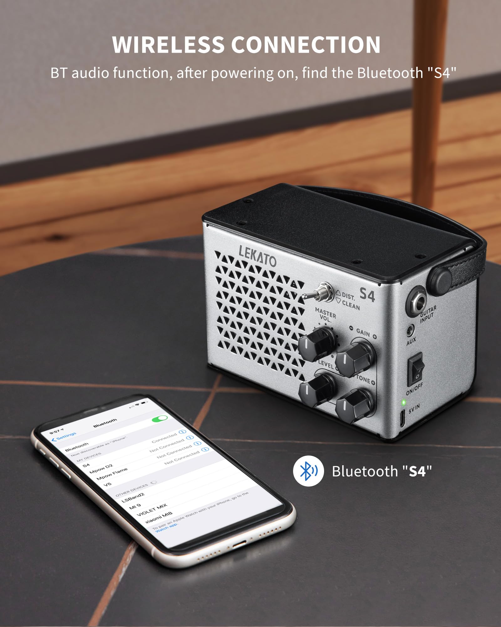 Snapklik.com : Mini Guitar Amp, Electric Guitar Amp 10W, Clean ...
