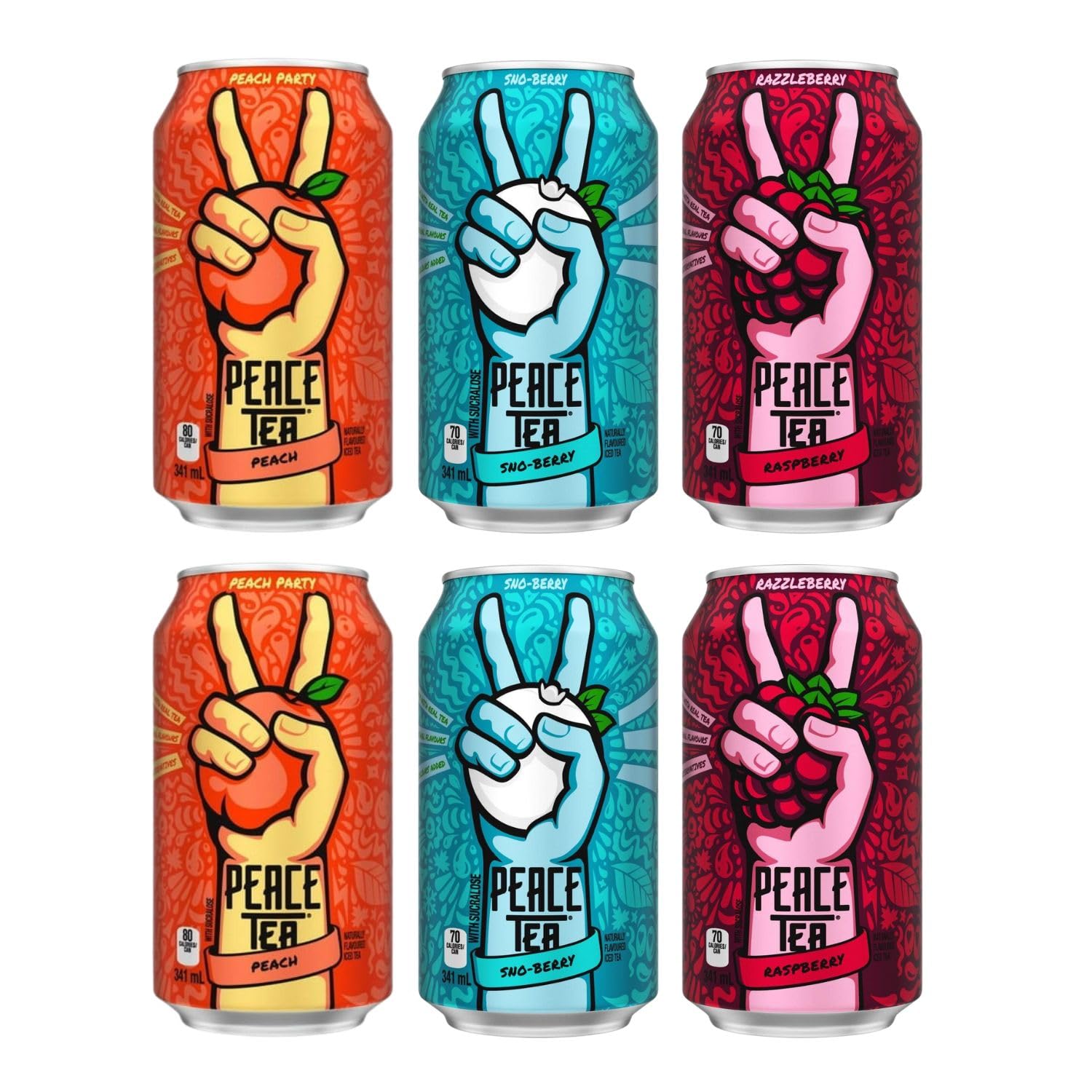 Amazon.com : Peace Tea Variety Pack - No Preservatives, Made with Real ...
