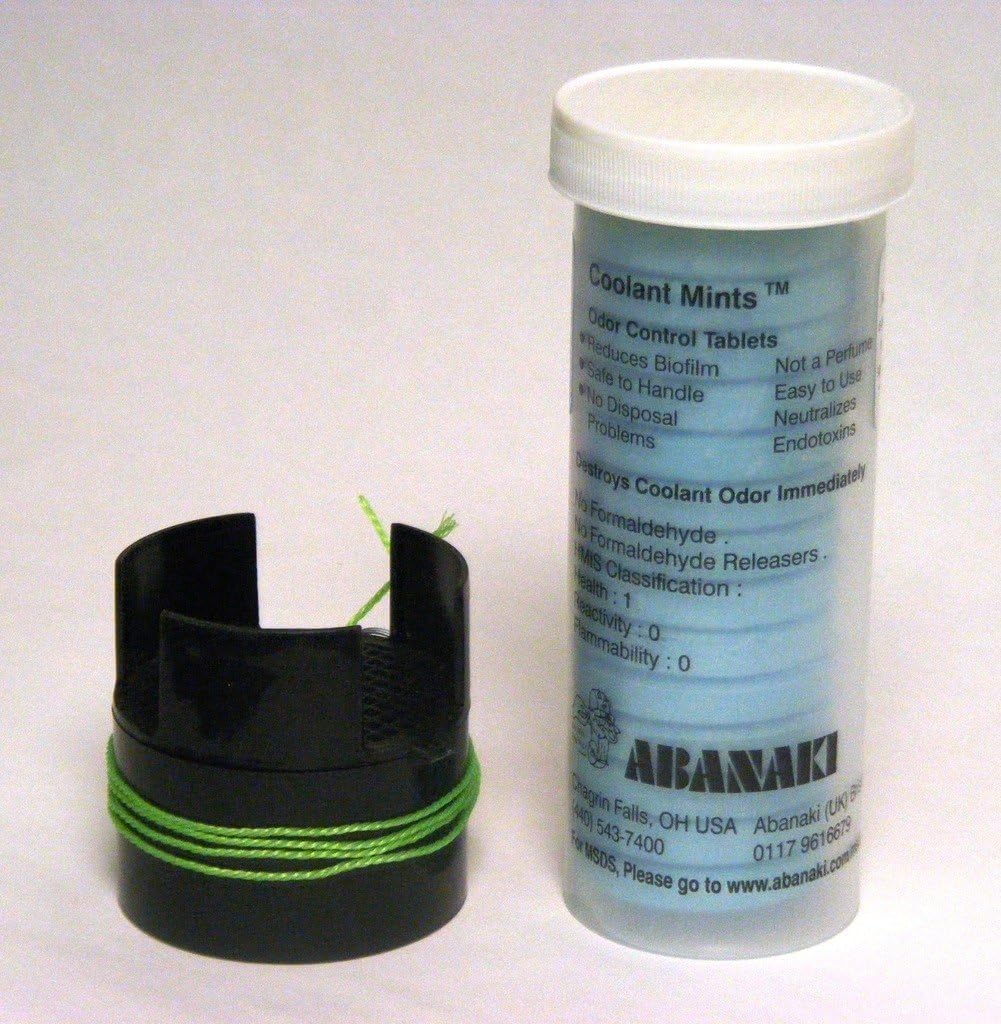 Abanaki Coolant Mints Sump Deodorize Tablets (15 tablets) : Amazon.co ...