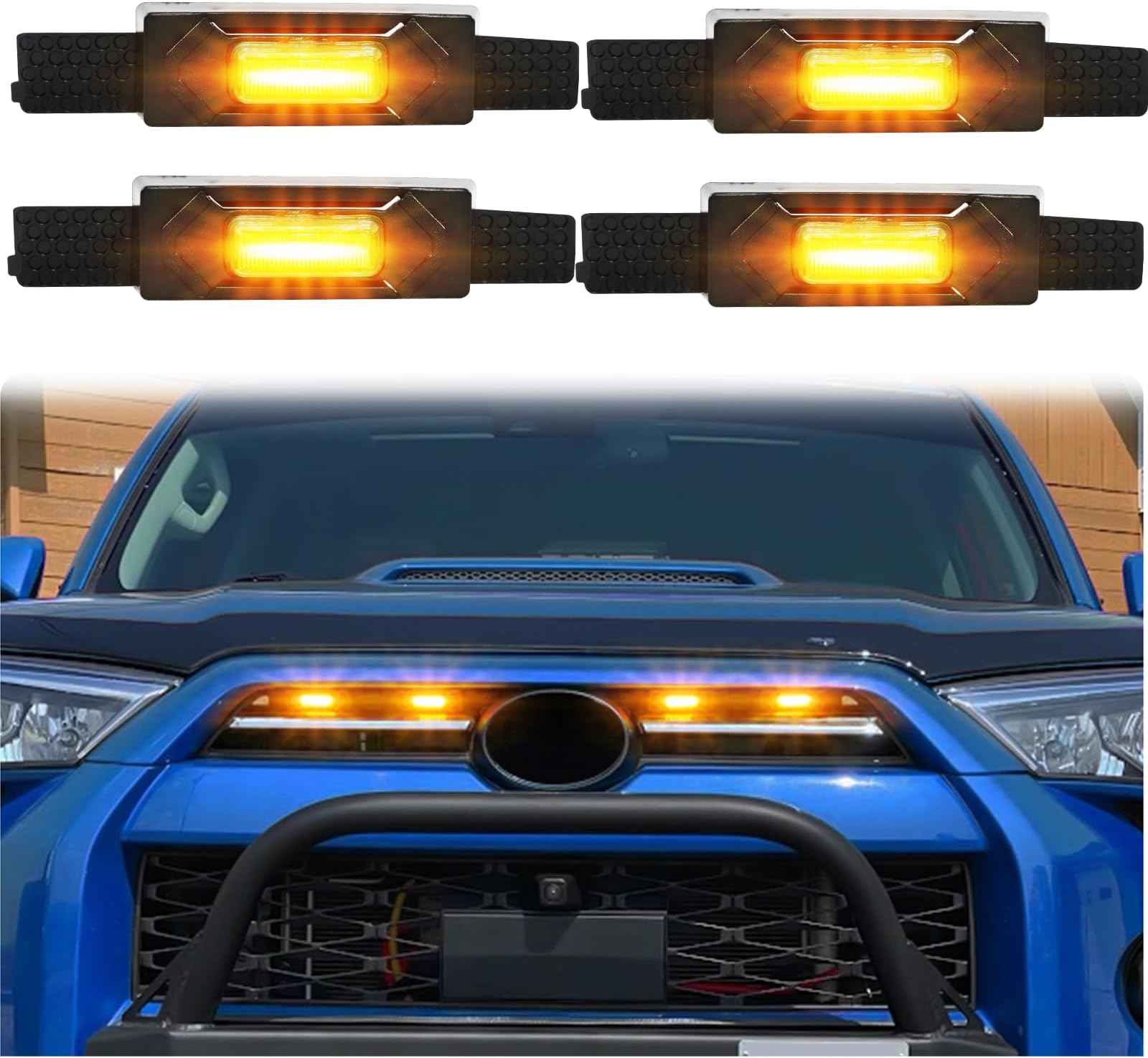 Amazon.com: Grill Lights for Toyota 4Runner 2020-2023 2024 Grille ...