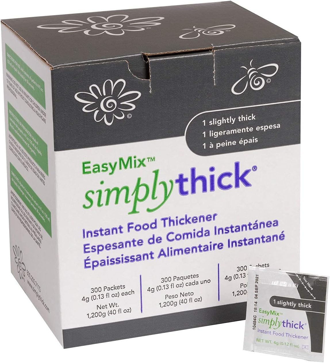 Amazon.com: SimplyThick EasyMix | 302 Servings | Gel Thickener for ...
