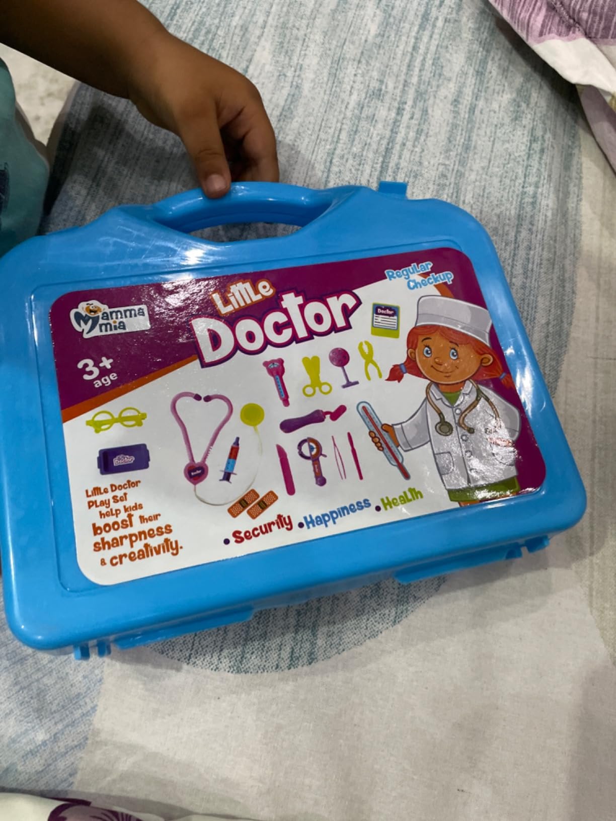 Buy myhoodwink® Doctor Pretend Play Set for Kids with Foldable Suitcase ...