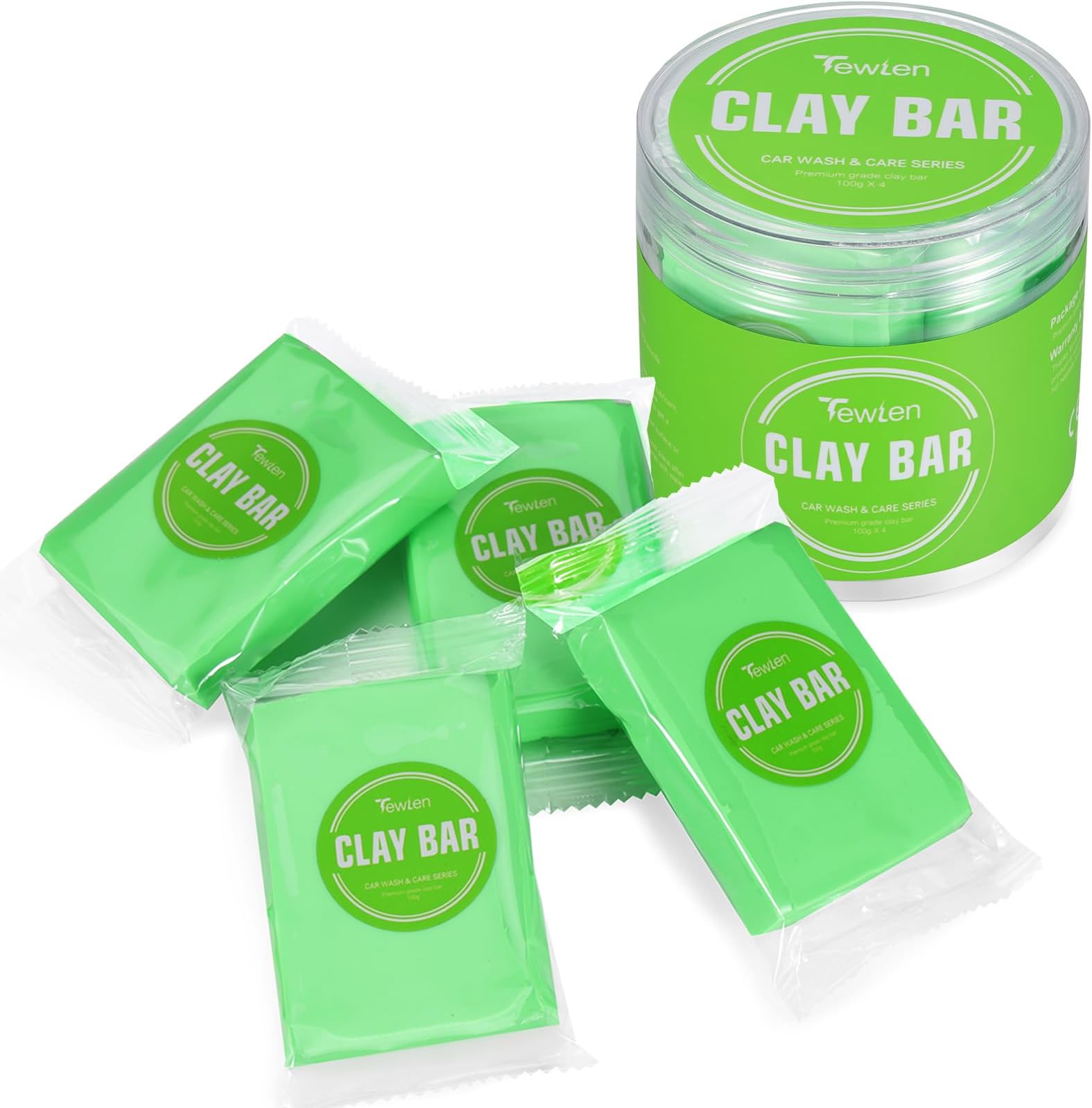 Amazon.com: IPELY 4 Pack 100g Car Clay Bar Auto Detailing Magic Clay ...