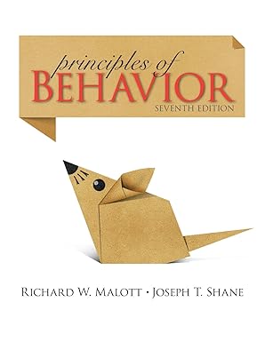 Amazon.com: Principles of Behavior (7th Edition): 1211111942298: Malott ...