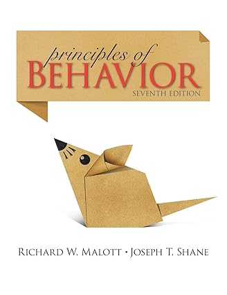 Amazon.com: Principles of Behavior (7th Edition): 1211111942298: Malott ...