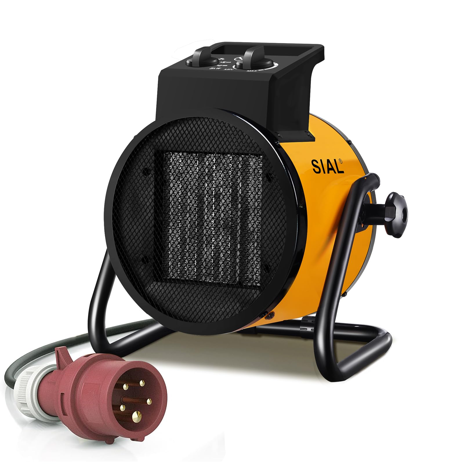 SIAL Portable Electric Heater 5000W Ceramic Fan Space Heaters 3 ...