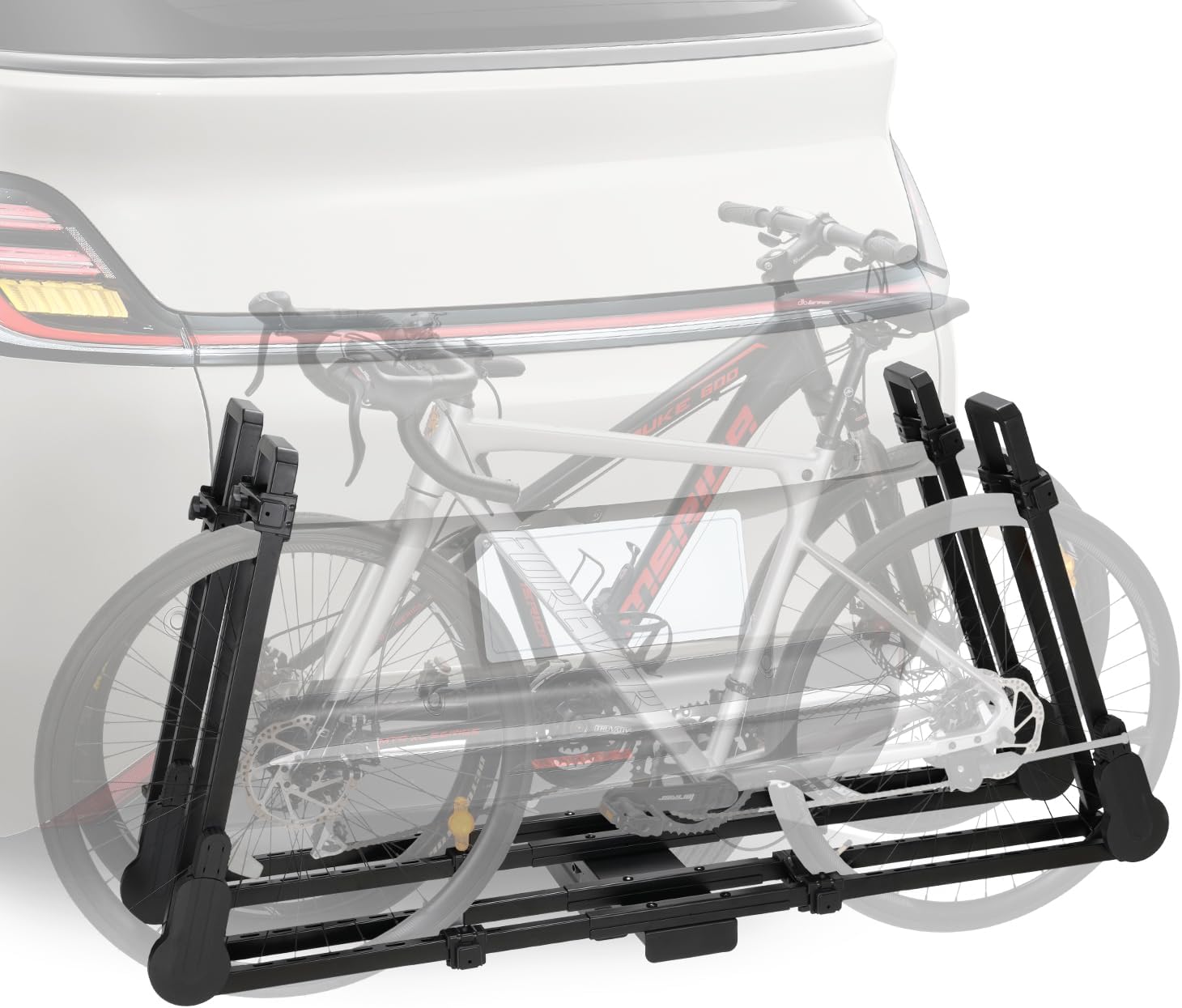 Amazon.com: Quadratec 2-Bike Folding Bike Rack for 2" Receiver Hitch ...