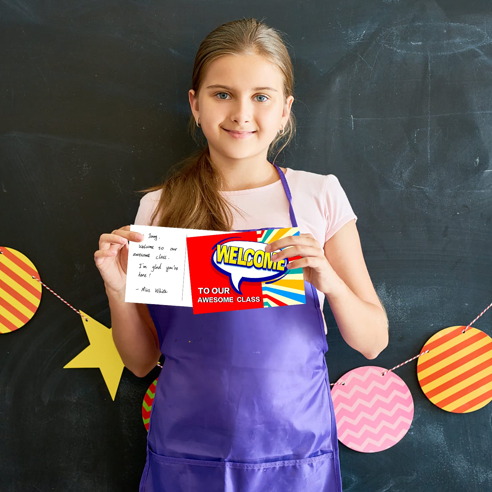 Teacher Welcome Postcards 36pcs Welcome To Our Class Postcards ...