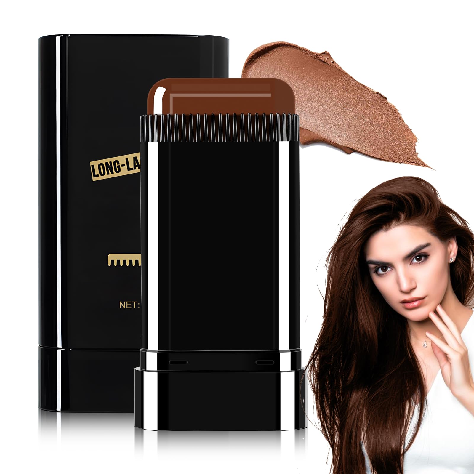 Amazon.com : Safe and Convenient Comb Hair Dye, 2-in-1 Hair Dye Comb ...