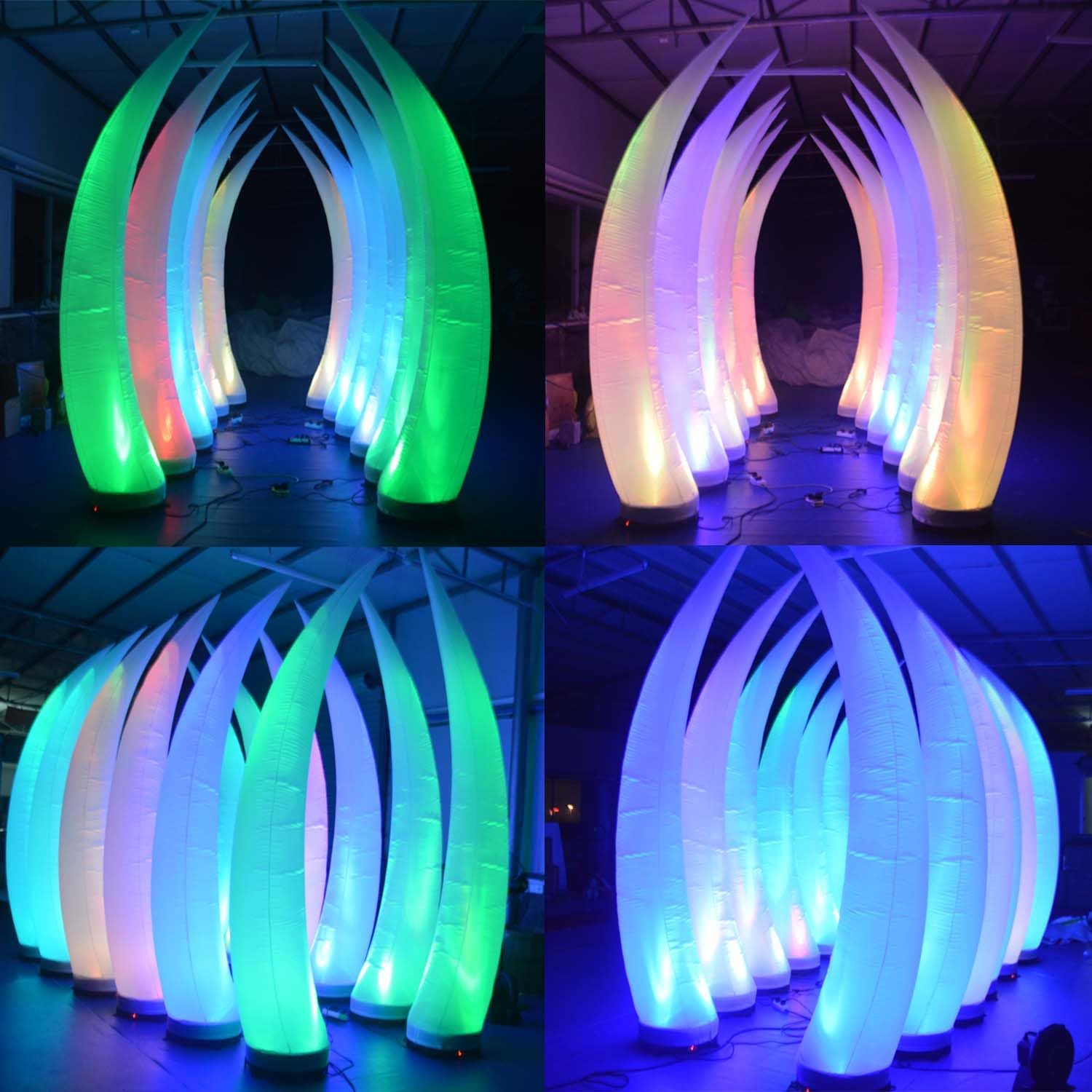 Amazon.com: 6.5FT Inflatable Moon Light Stick with Remote Control Bar ...