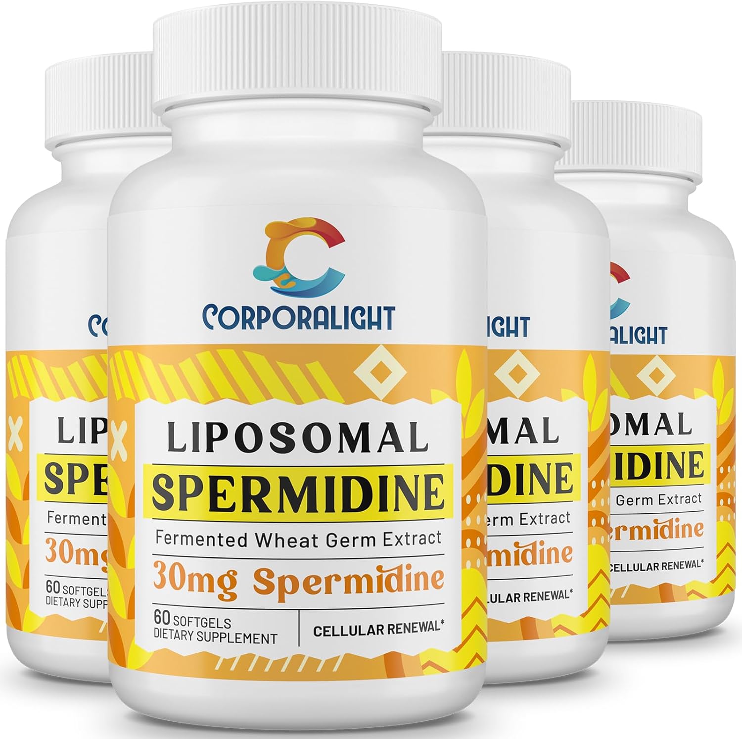 Amazon.com: 30mg Spermidine Supplement, Liposomal Spermidine, High ...