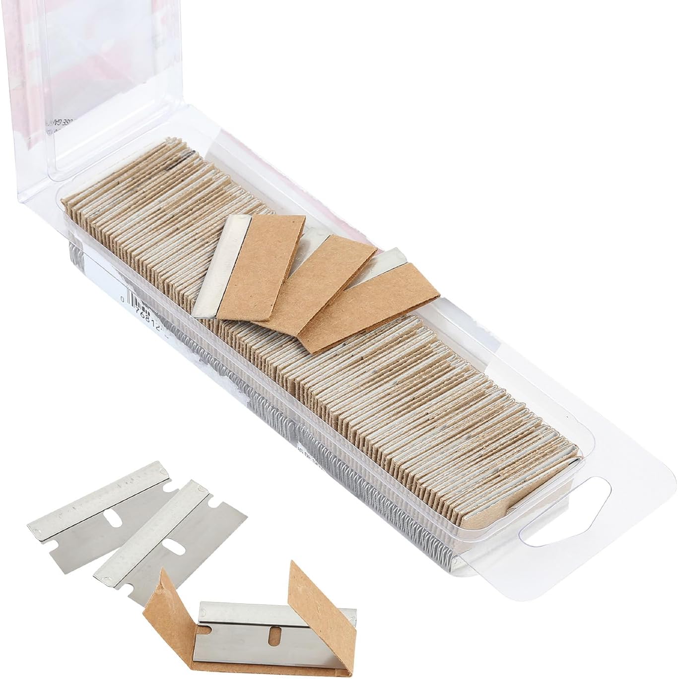 OEMTOOLS 25181 Razor Blades, 100 Pack, Steel Safety Box Cutter ...