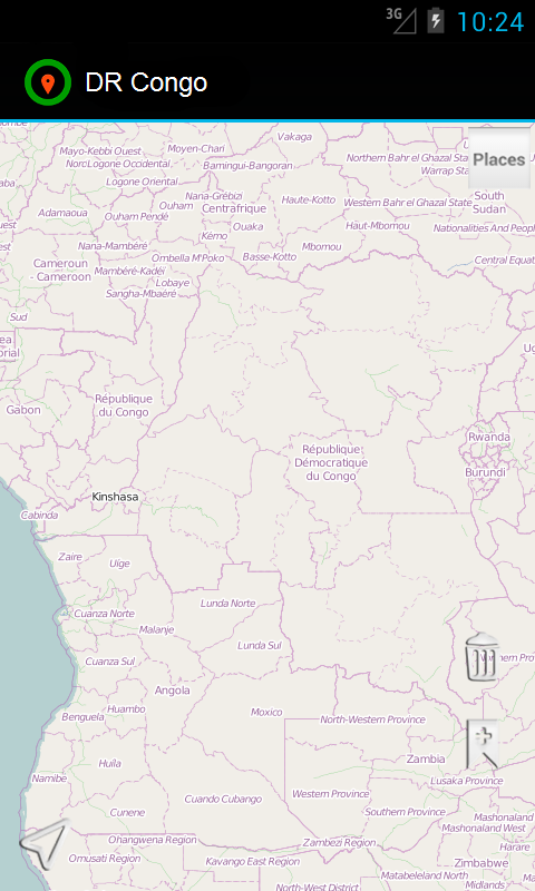 DR Congo Vector Offline Map: Easy Navigation - App on Amazon Appstore