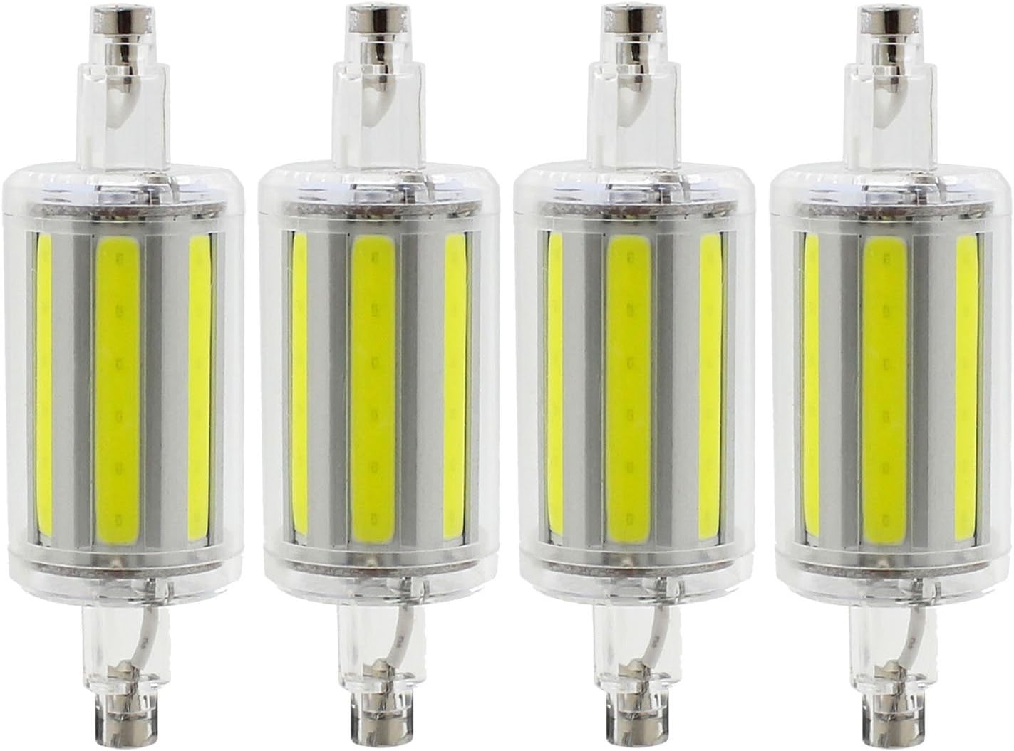 R7S 78mm COB LED Bulbs - Daylight 6000K - 8W / 500LM - Not Dimmable ...