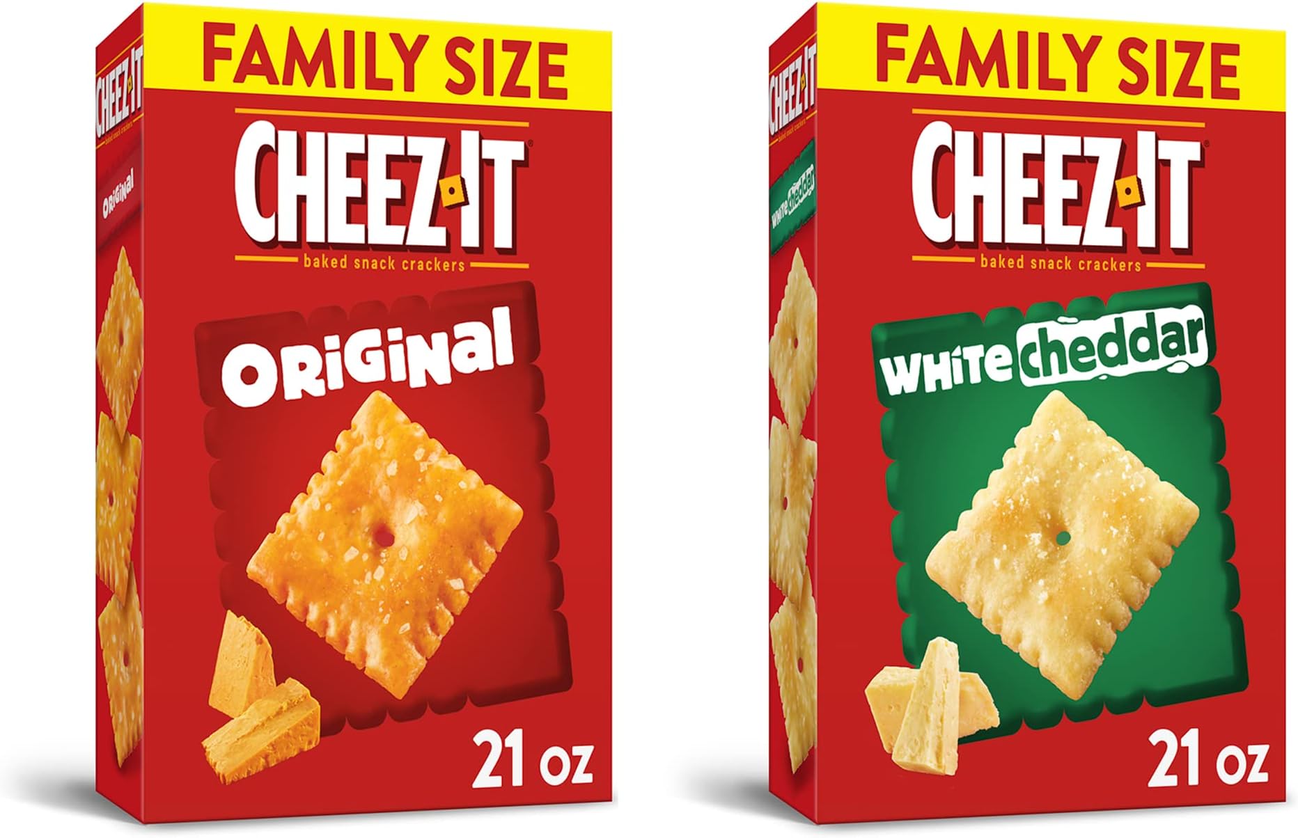 Amazon.com : Cheez-It Grooves Crunchy Cheese Crackers, Snack Crackers, Lunch Snacks, Sharp White ...