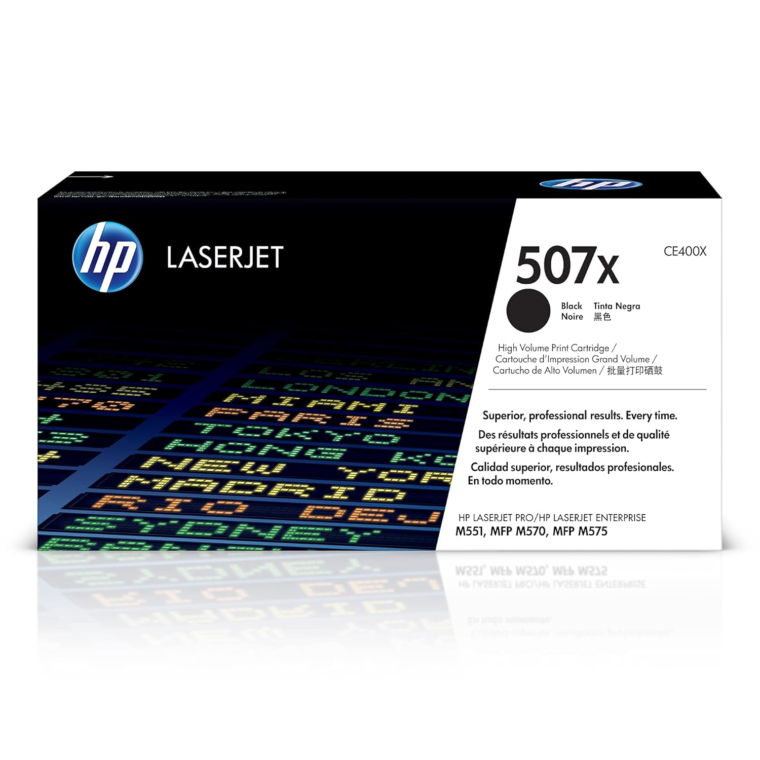 HP 507X Laserjet Toner Cartridge - Black : Amazon.in: Computers ...