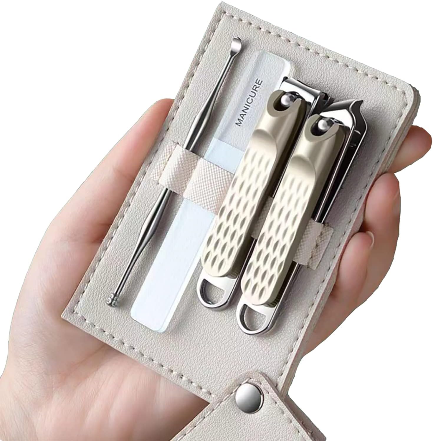 Amazon.com : Manicure Set, Nail Clipper Kit-4 Pieces Nail Care Tools ...