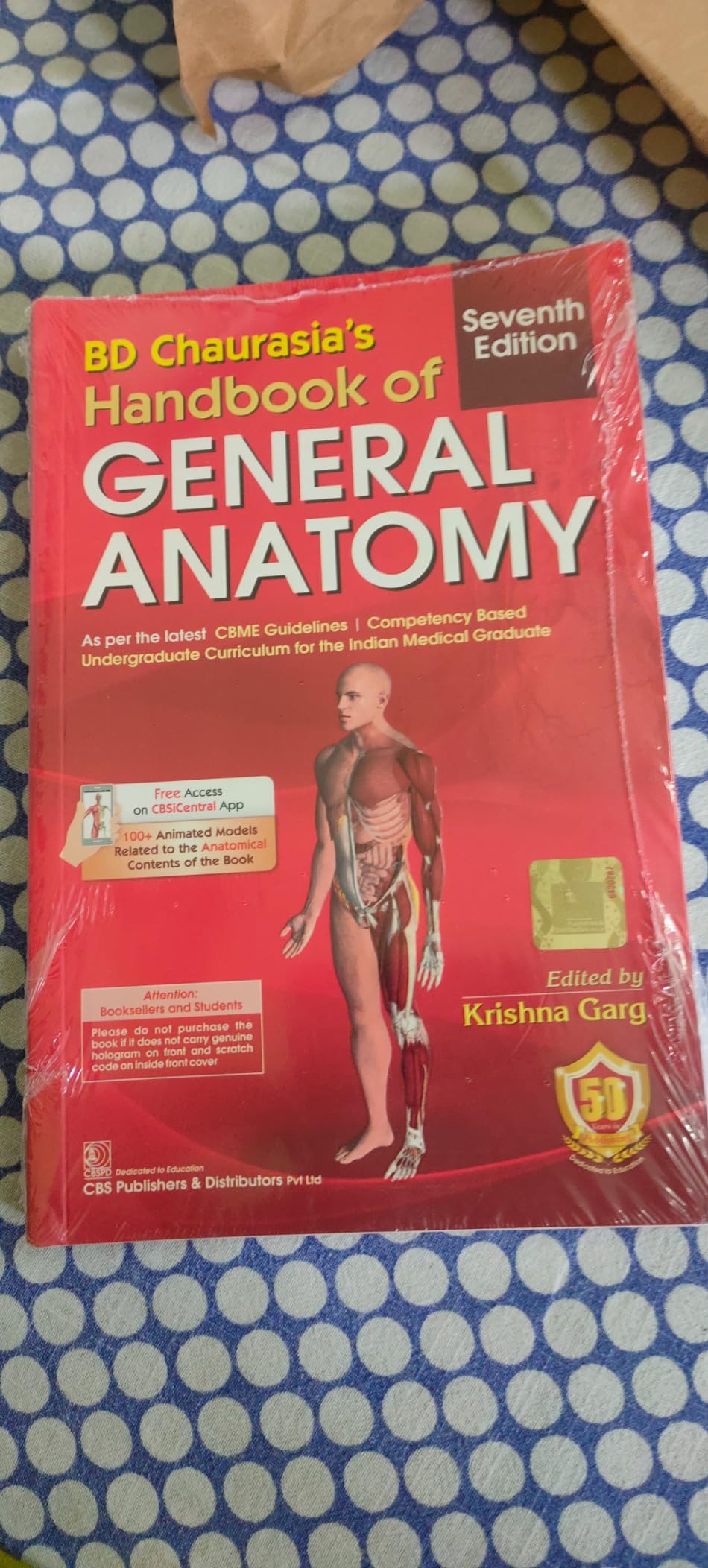 Buy BD Chaurasia’s Handbook of General Anatomy 7/e Book Online at Low ...