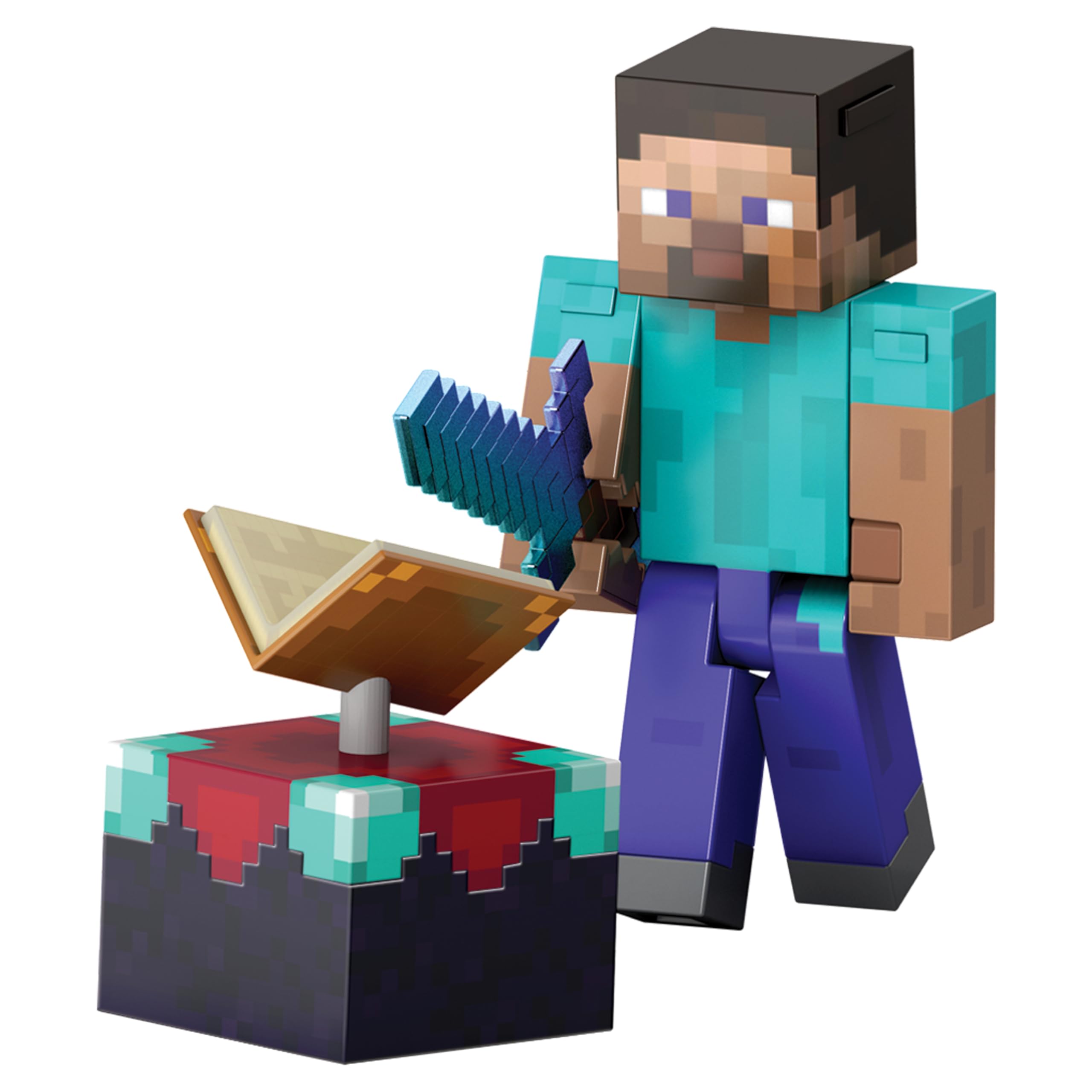 Minecraft Exclusive Diamond Steve SDCC 2022 Mattel Minecraft Diamond