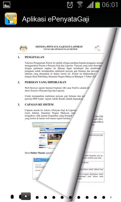 ePenyata Gaji Online ANM - App on Amazon Appstore