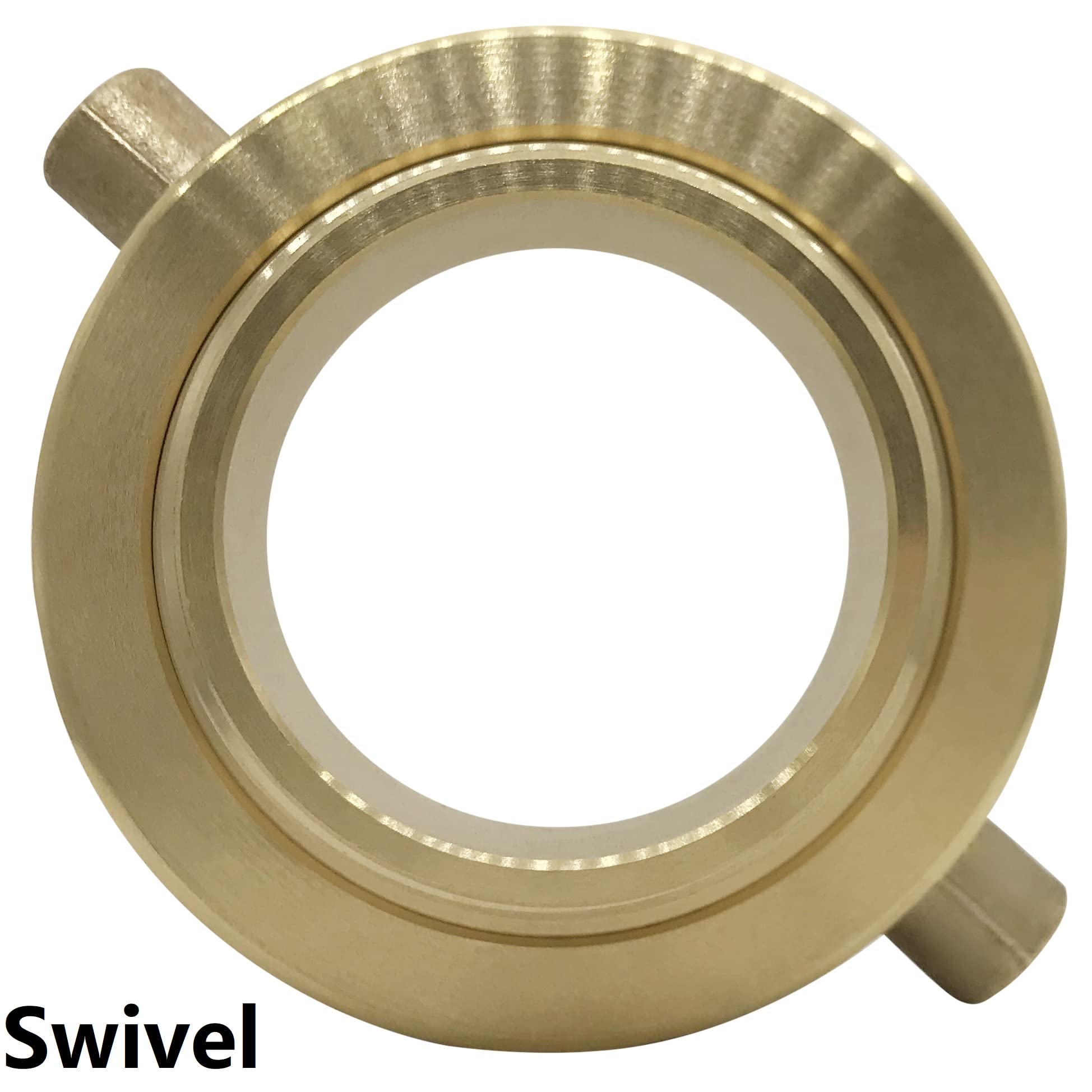 Swivel 2-1/2" NST (NH) Female x 2" NPT Male Brass Fire Hydrant Adapter ...
