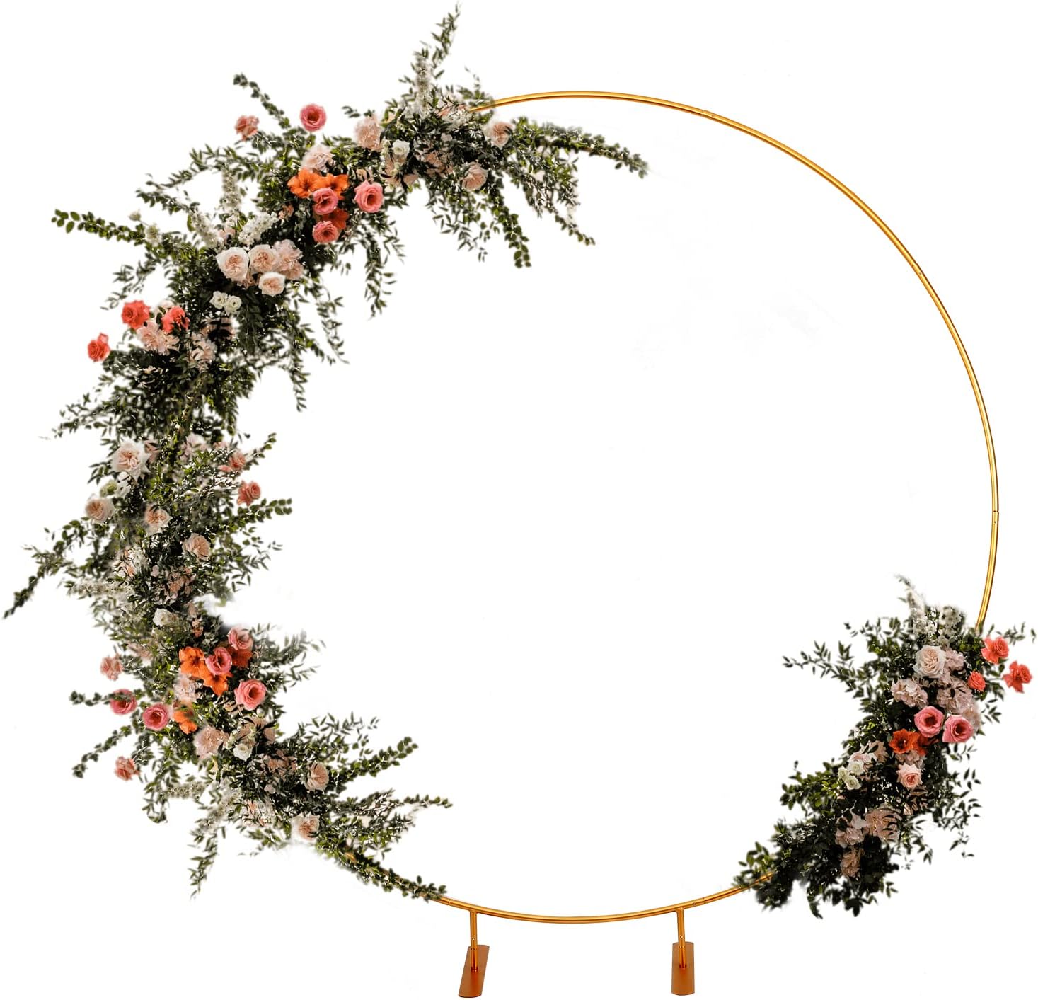 Amazon.com: SCENDOR 6.6Ft Balloon Arch Stand Aluminum Round Arch ...