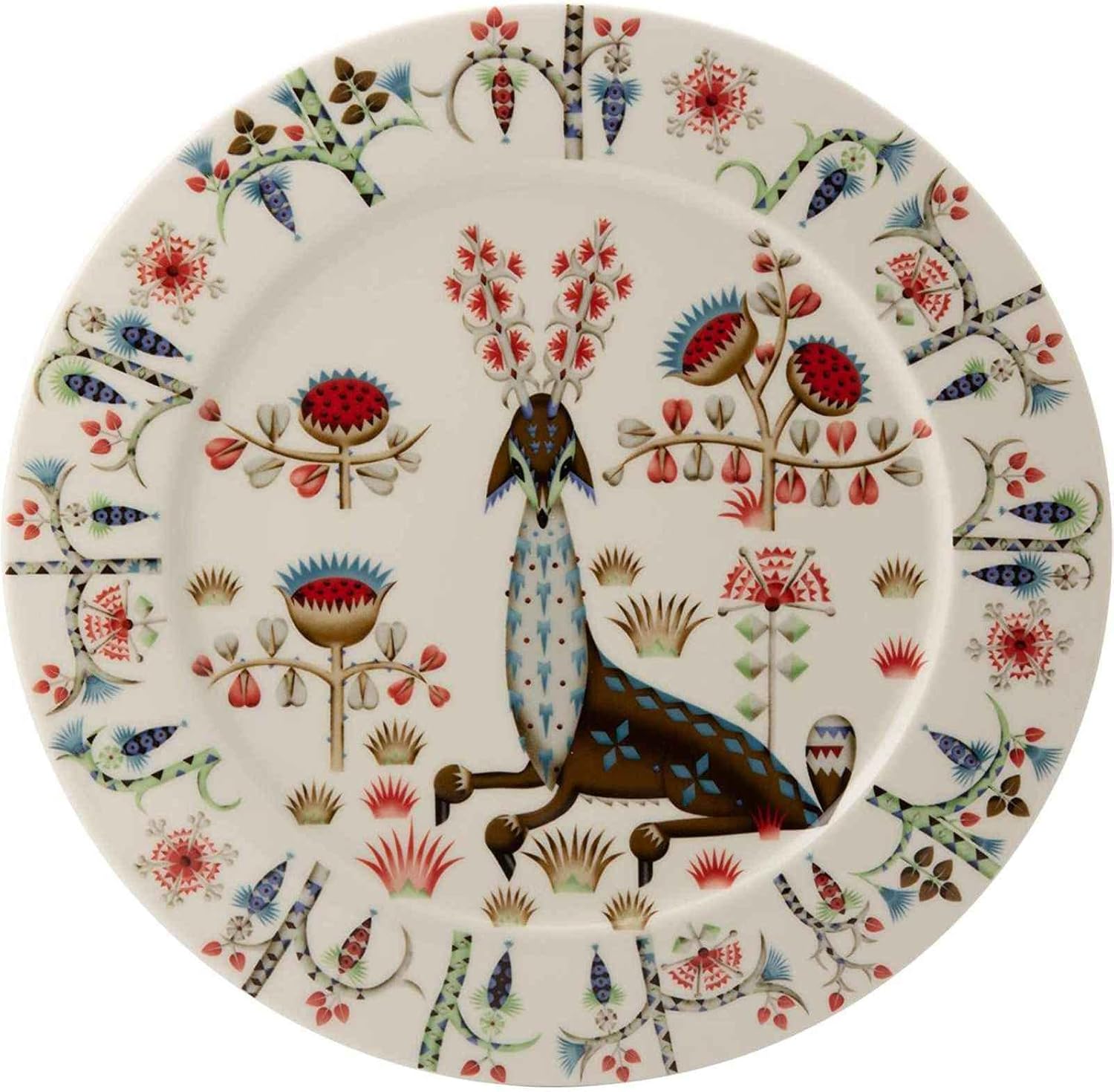 Amazon.com | Iittala Taika Siimes Flat Plate Porcelain: Dinner Plates