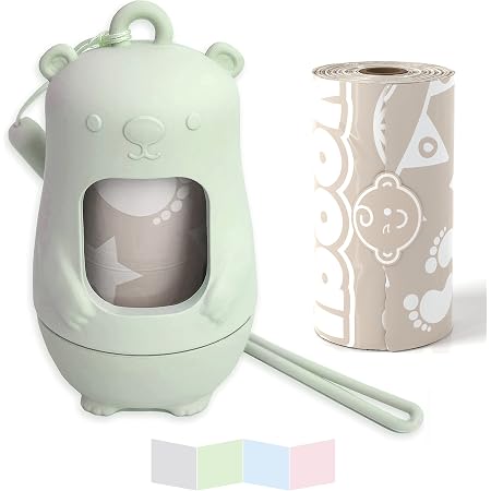 Amazon.com: Ubbi Retractable On-the-Go Bag Dispenser for Baby Travel ...