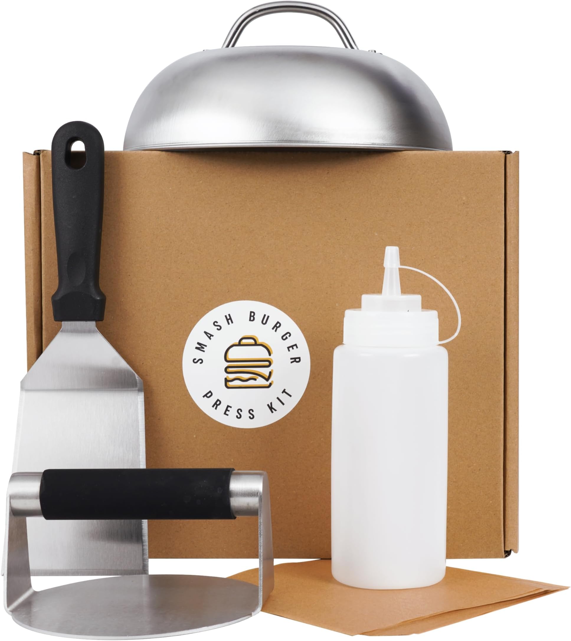 Amazon.com : Stanbroil 5 Piece Smash Burger Press Kit for Flat Top ...