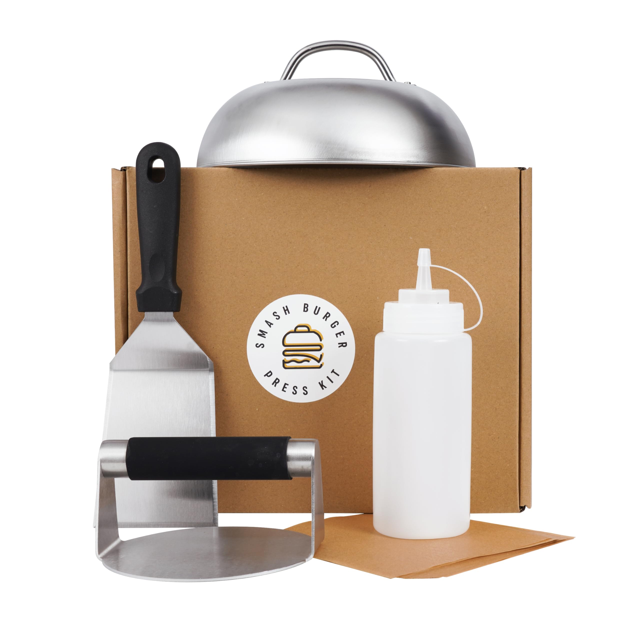 Amazon.com: Wildwood Arrows Smash Burger Press Kit, Griddle Spatula, 6 ...